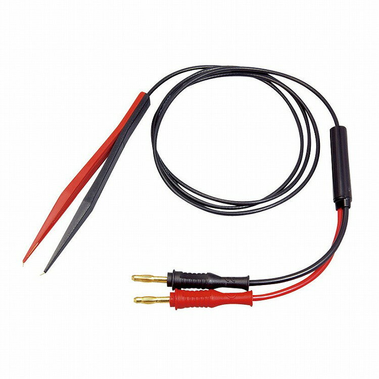 商品説明●チップ部品専用のプローブです。スペック●耐電圧：AC30V/DC70V●最大電流：3A●プローブ全長(mm)：120●開き幅(mm)：1〜8●コード長(m)：1.2【代引きについて】こちらの商品は、代引きでの出荷は受け付けておりま...