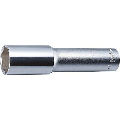 スペック●差込角(sq.)：1/2"●ソケット部外径(D1；mm)：23.8●差込部外径(D2；mm)：22●ボルト接触部内面奥行(H；mm)：32●全長(L；mm)：110●重量(g)：155商品説明●ナット穴の狭いアルミホイールにも対応...