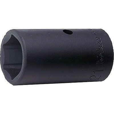 スペック●サイズ(mm)：19×21●サイズ(mm)：●差込角(sq.)：1/2"●ソケット部外径(D；mm)：31●ボルト接触部内面奥行(H1；mm)：17.5●ボルト接触部内面奥行(H2；mm)：13●全長(L；mm)：57●重量(g)...