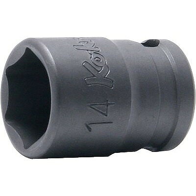 スペック●差込角("SQ)：3/8●サイズ(inch)：1/2●ソケット部外径(D1；mm)：18●差込部外径(D2；mm)：17●ボルト接触部内面奥行(H；mm)：9.4●全長(L；mm)：26●重量(g)：24【代引きについて】こちらの...
