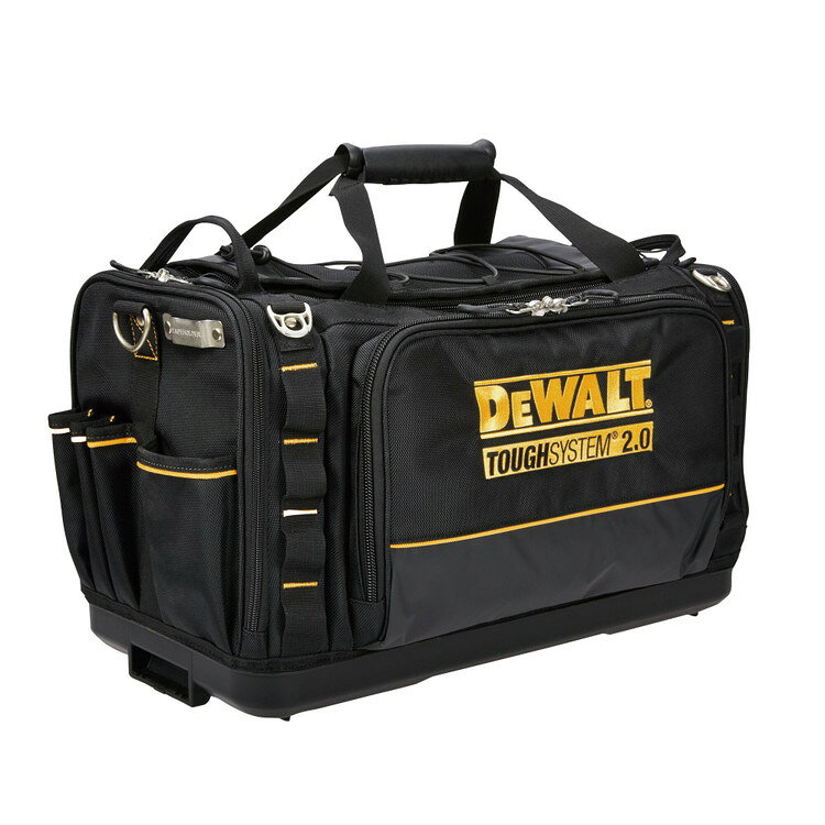 DEWALT デウォルト TOUGH SYSTEMタフシステム2.0 ツールバッグ DWST83522-1 【商品説明】●1680デニールの強力な撥水・撥塵ターポリン生地と樹脂ベース仕様。●撥水・撥塵・耐久性に優れた1680デニールポリエス...