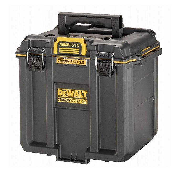 DEWALT デウォルト TOUGH SYSTEMタフシステム2.0 スタンダードBOXハーフ DWST08035-1 【商品説明】●ワンタッチ式スタッキングラッチにより、他のタフシステムとの接続が可能。●強化された4mm厚のポリプロピレン...