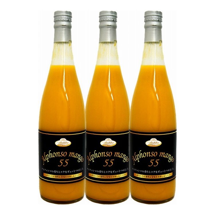 【商品詳細】マンゴーの起源はインドから始まり4000年前から栽培している果物です。中でも甘さと酸味のバランスが絶妙な果実「アルフォンソマンゴー」を55％使用した、濃厚ながらも後味抜群のマンゴージュースです。マンゴーの王様とも呼ばれる「アルフ...