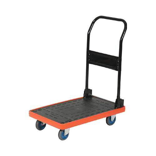【メーカー型番】MKP-151AC【JANコード】4989999030792【ブランド】TRUSCO 　【特徴】●荷台の全周に緩衝ゴムを巻き、ぶつけても傷を付けにくくしてあります。●緩衝ゴムがテーブル面より約5mm高いためコボレ止めにもなっ...