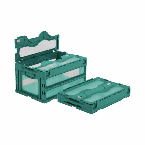 【メーカー型番】SKO-C-40B-GR【JANコード】4983049493575【ブランド】サンコー【特徴】●各面に透明窓部を設け、底面以外のどこからでも中身を確認できます。●透明窓部は各パーツに一体成形されているため強度低下を抑え、耐衝...