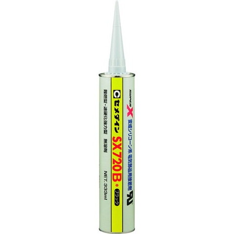 【商品詳細】●難燃タイプ（UL94V-0認定）の接着剤です。●一液常温湿気硬化型弾性接着剤です。●初期立ち上がりが速く、耐久性に優れます。●シロキサンフリーです。●コンデンサー、コイルなどの回路基盤の固定に。●電源、トランスなどの絶縁シール...