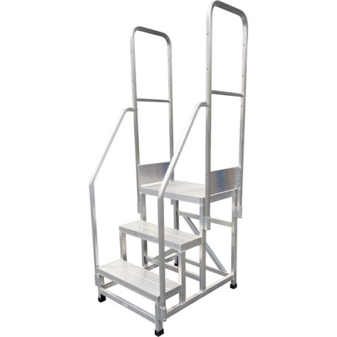 【商品スペック】特長●高さ1100mmタイプです。用途仕様●適合機種：WTDB3-6890、WTDBC3-6890●タイプ：両側手すり●手すり高さ(mm)：1100仕様2材質／仕上●主要部：アルミ合金セット内容／付属品注意●作業台本体は製品...