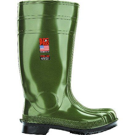 【商品スペック】特長●水や油などで滑りやすい床面でも滑りにくい靴底を使用しています。●かかと部分のプレートを踏むことで手を使わずにブーツが脱げます。●18000ボルトに耐えうる耐電撃性のソールとかかとを採用しています。●足の保護規格ASTM...