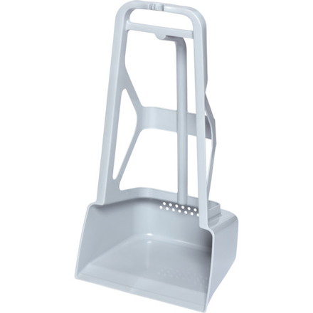 【商品スペック】特長●ゴミだけを残して水・砂などを捨てられる便利な水抜き穴付きです。●かがまなくても立ったまま使えるちりとりです。用途仕様●色：グレー●幅(mm)：360●奥行(mm)：330●高さ(mm)：700仕様2材質／仕上セット内容...