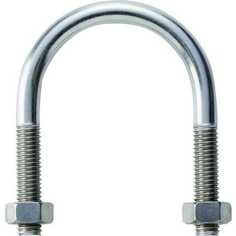 【商品詳細】●U字金具のミリねじ仕様品です。●SGP管パイプ締め付け金具。●横配管、縦配管に。●ガス管や空調管、配電盤止め用として。●呼び径A：32●適合管外径(mm)：42.7●呼び径B：1 1/4●H(mm)：62●P(mm)：52●S...