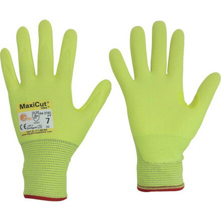 【商品スペック】特長●特許取得のマイクロ発泡ニトリルコーティングは熱とムレを360°全方向から放出して、手の温度を最適に保ち生産性の高い作業が行えます。●マキシカット・ウルトラは、従来のマキシカットの耐切創性に薄さ・快適性・耐久性をさらに高...