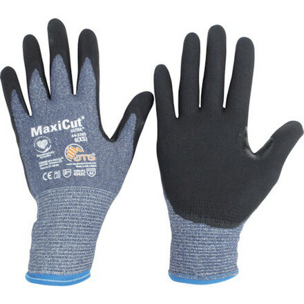 【商品スペック】特長●特許取得のマイクロ発泡ニトリルコーティングは熱とムレを360°全方向から放出して、手の温度を最適に保ち生産性の高い作業が行えます。●マキシカット・ウルトラは、従来のマキシカットの耐切創性に薄さ・快適性・耐久性をさらに高...