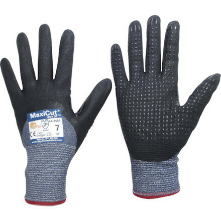 【商品スペック】特長●特許取得のマイクロ発泡ニトリルコーティングは熱とムレを360°全方向から放出して、手の温度を最適に保ち生産性の高い作業が行えます。●マキシカット・ウルトラは、従来のマキシカットの耐切創性に薄さ・快適性・耐久性をさらに高...