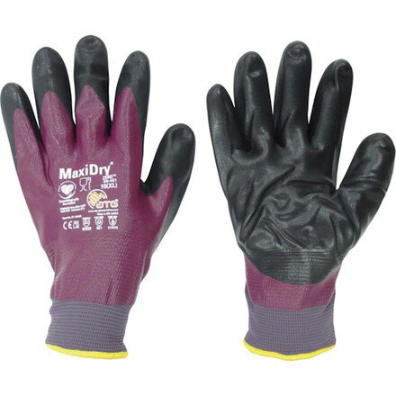 【商品スペック】特長●マイナス30℃までコーティングの柔軟性を保つよう規格されており、作業中においてはマイナス10℃まで手袋内の防寒性があります。●ハイグレードニトリルコーティングより優れた耐水・耐油機能を備えた手袋です。●独自コーティング...