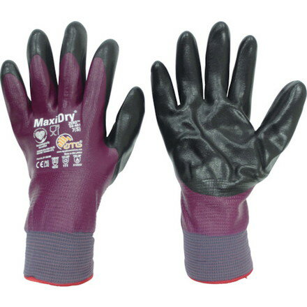 【商品スペック】特長●マイナス30℃までコーティングの柔軟性を保つよう規格されており、作業中においてはマイナス10℃まで手袋内の防寒性があります。●ハイグレードニトリルコーティングより優れた耐水・耐油機能を備えた手袋です。●独自コーティング...