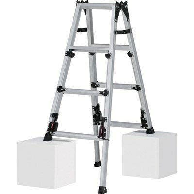 特長●かがまずに伸縮脚を操作できる上部操作式です。●最大段差が約31cmまで対応できます。●アルマイト加工（支柱のみ）により耐食性が高く、汚れに強くなりました。用途●段差がある場所にて使用できます。仕様●最大使用質量(kg)：100●天板高...