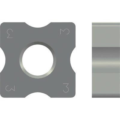 特長●R面取り加工のできるチップです。用途●R面取り加工。仕様●適合機種：RスペシャルJr/Rスペシャル/Rバイト/リャンメンカットR(RR25-48N)/ナイスコーナーVR/ハンチャンマンR-HYPER●材質：サーメット材質／仕上●サーメ...