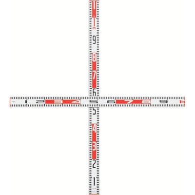 特長●100cmと110cmのクロスロッドです。●表面は縦目盛、裏面は横目盛になっています。●軽量アルミ製で持ち運びに便利です。用途●側溝などの測定、記録写真の撮影など。仕様●厚さ(mm)：6●長さ(mm)：1000×1100●全長(m)：...