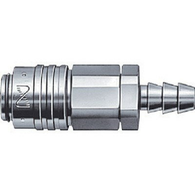 特長●ソケットにバルブを備えながらスリーブ外径9.5mmの小型タイプで、押し込むだけのワンタッチ接続です。仕様●最高使用圧力(MPa)：1.0●使用温度範囲(℃)：-20〜80●使用流体：空気、水●耐圧力(MPa)：1.5●適合チューブ内径...