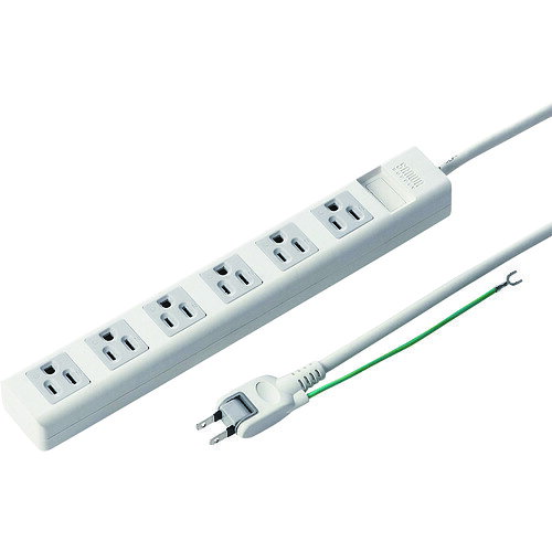 特長●3P6個口通電ランプ付き2Pスイングプラグ仕様電源タップ5mです。●差し込み部にユリア樹脂材を使用しており、熱に強い構造となっております。●プラグは2Pアースコード付きスイングプラグ仕様で、プラグ根本にはトラッキング火災予防に有効な絶...