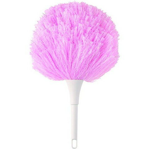 【商品詳細】●除塵と除電が同時に行えます。●静電気を除去して、ホコリをスムーズに取り除きます。●ホコリ払い。●色：ピンク●長さ(mm)：280●幅(mm)：190ヘッド約φ190mm　全長約280mm●静電気除去材質／仕上●柄：ABS●毛：...