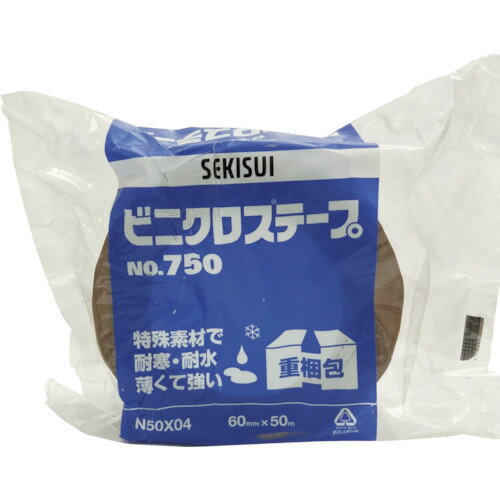 特長●ベースに特殊ラミネートクロスを採用し、しなやかで強く、作業性や梱包性能も一段とアップしています。用途●ダンボールケース(重量)の封緘に。仕様●色：ブラウン●幅(mm)：60●長さ(m)：50●厚さ(mm)：0.14仕様2●基材：PET...