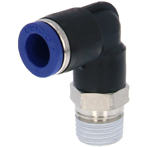 特長●薬品の雰囲気内で使用できるワンタッチ継手です。●金属本体SUS304、樹脂本体PBT、シールゴムFKM、開放リングガラス入りPBTを使用。●M5、M6ネジの強度アップへ。仕様●適合チューブ外径D(mm)：8●接続口径：R1/4●六角対...