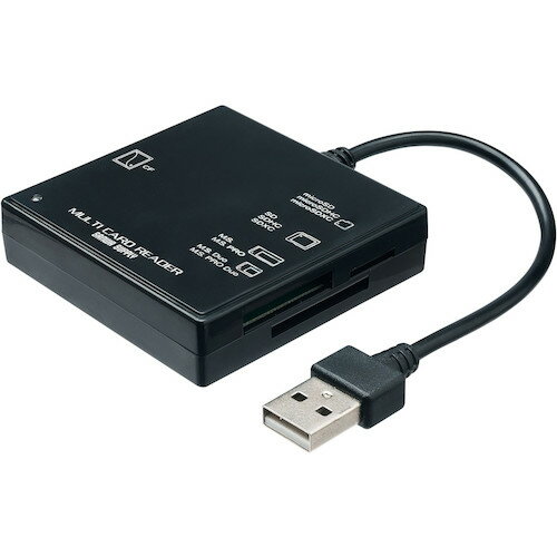 特長●4スロットでいろいろなメディアが読み書きできるコンパクトカードリーダーです。●microSDスロットを配置した使いやすいレイアウトです。●リムーバブルディスクのアイコンに迷わない1スロット認識タイプです。●USB2.0/1.1に対応し...