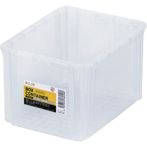 ●収納用品として暮らしのさまざまな場面で多目的に活用できるBOXコンテナです。●収納に。●容量(L)：2.1●色：クリア●外形寸法(mm)間口：189●外形寸法(mm)奥行：156●外形寸法(mm)高さ：120●有効内寸(mm)間口：154...