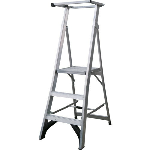 ●開閉手すり付き上わく付き・大型天板で安全性が高いです。●収納時はコンパクトに折りたためます。●最大使用質量(kg)：150●天板高さ(m)：0.87●天板寸法(mm)：430×488●段数(段)：3●踏ざん踏面幅(mm)：75●収納時全長...