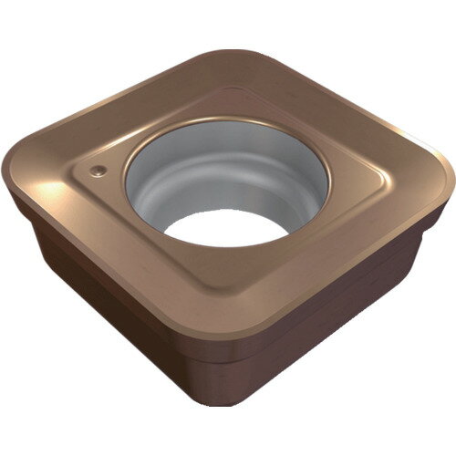 ●片面4コーナー使い四角形チップです。●高送り加工用。●適合被削材：M、 S ●厚さS(mm)：2●コーナ半径RE(mm)：1●切れ刃長さL(mm)：5.5●ワイパー刃幅BS(mm)：3.5●コーティング：AlTiN+TiAlSiN+TiS...