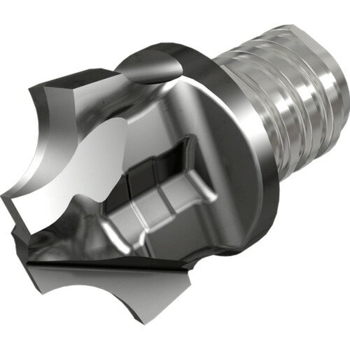 ●刃先交換式エンドミルで同一サイズのホルダーで形状の異なる仕様ヘッドを装着する事で多種の加工が可能です。●ヘッド交換が容易であり工具交換時間の短縮が可能です。●R面取り加工用。●切削径DC(mm)：8●最大切削径DCX(mm)：20●機能長...