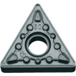 ●耐熱性に優れた超硬母材と新コーティング「MEGACOAT TOUGH」を採用しています。●ステンレス鋼の連続仕上げ加工〜軽断続加工の第一推奨材種です。●被削材:ステンレス鋼、超耐熱合金。●チップ形状：正三角形●耐熱性に優れた超硬母材と新コ...