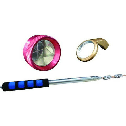 【商品詳細】●狭い場所や高い場所、手の届かない場所での測定に大変便利な超小型プリズムです。●測量。●プリズム定数(mm)：±0●マイクロプリズム：0.5インチ用●マイクロプリズム：0.5インチ●伸縮棒サイズ：305〜2025mmセット内容／...