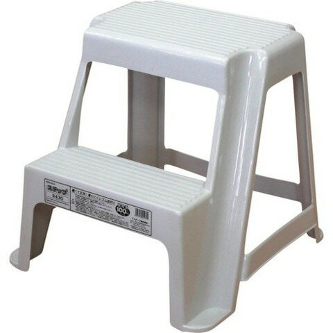 【商品詳細】●重量感のある、安定したフォルムのステップ部分には滑り止め加工がされています。●プラスチック製で軽量のため、簡単に持ち運びも可能です。●最大使用質量(kg)：100●天板高さ(m)：0.43●天板寸法(mm)：385×235●段...