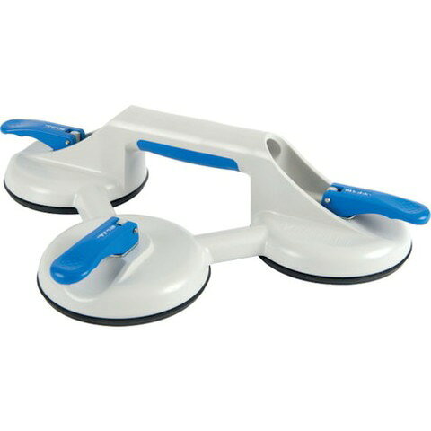 【商品詳細】●吸盤トリプルタイプで重量物でも安定して吸着できます。●レバーの操作だけで簡単に吸着可能です。●握りやすく滑りにくいハンドルです。●ラバーパッドには最適な弾性と強度があり安定した吸着を実現します。●ガラス、金属板、化粧板など鏡面...