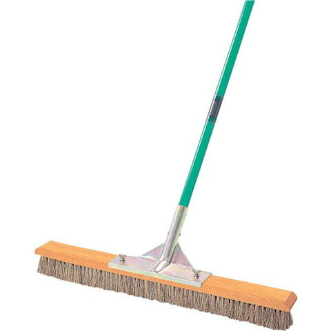 【商品詳細】●広い工場内を効率よく清掃できます。●床清掃用大型ブラシ●幅(mm)：600●長さ(mm)：1525材質／仕上●甲：天然木・スチールにユニクロメッキ●毛：パキン40％・塩化ビニール40％、白パーム20％●柄：スチールパイプにポリ...