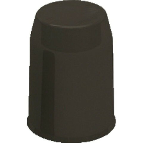 【商品詳細】●平座金付きダブルナットを完全収納できます。●荷重や衝撃に強い特殊樹脂製で強度は抜群です。●突出したボルトをカバーし、ひっかけ事故でのケガを防止します。●固定アンカーボルト等の保護、化粧用。●色：ダークブラウン●対応ねじ径：M1...