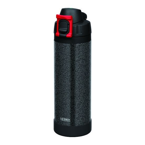 【商品スペック】■特長・軍手のままでも開けやすいロック＆ボタンです。・傷が目立ちにくい金属本体ハンマートン塗装です。・フタが大きく開くので、ヘルメットを着用したままでも飲みやすい構造です。・持ち運びや、作業中には引っ掛けやすいストラップ付き...