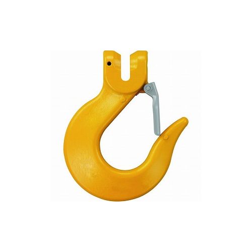【商品スペック】■特長■用途・安全レバー付きつり荷側用フック。■仕様・基本使用荷重(t)：1.5・チェーン線径(mm)：7・適合チェーン線径(mm)：7・寸法(mm)b：44・寸法(mm)m：31・寸法(mm)n：50・寸法(mm)p：10...