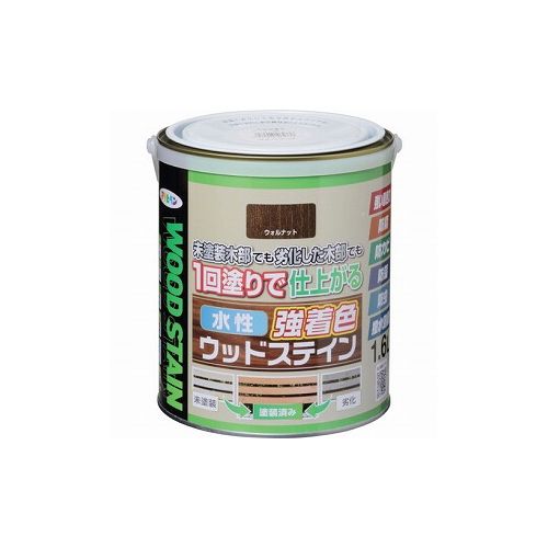 【商品スペック】■特長・隠ぺいが高く1回塗りで仕上がる水性・低臭タイプの木部専用塗料です。・木目を生かした美しいステイン仕上げができ、日光や雨に強く耐候性に優れています。・防腐・防カビ・防藻・防虫効果があり、長期間、木部を美しく保ちます。・...