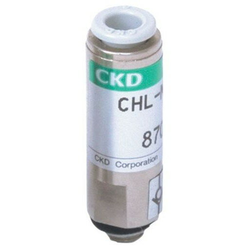 【商品スペック】特長●小形・省スペースのインラインタイプで、真空保持・低圧での使用も可能です。●ワンタッチ継手内蔵により、コンパクト配管かつ作業性がアップします。●クラッキング圧力が低いため、真空保持、低圧での使用が可能です。用途●圧縮空気...