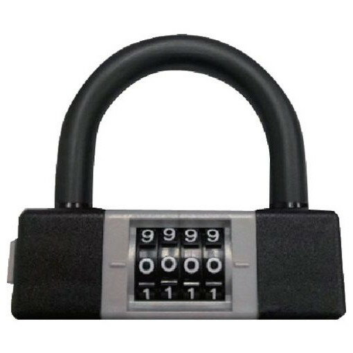 【商品スペック】特長●ツルが外れるタイプの鍵です。用途仕様●色：シルバー/ブラック●ダイヤル：4桁●幅(mm)：108.8●ツル径(mm)：13.8●長さ(mm)：67仕様2材質／仕上●本体：ポリプロピレン（PP）●ツル：スチールセット内容...