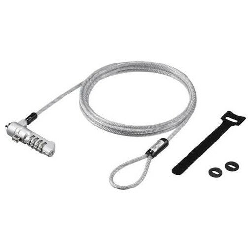 【商品スペック】特長●nanoに対応した4桁ダイヤル式のセキュリティロックです。●鍵紛失の心配がない4桁ダイヤル式のセキュリティロックです。●ワイヤーの取り回しがしやすい360度回転機構・90度首振り機構です。●ワイヤーにキズ防止コーティン...