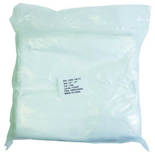 【商品スペック】特長●長繊維を使用し、拭き取り、吸水性に優れています。●不織布と比べて拭き取り面からの発塵が少ないです。●クリーンパック「クラス100」で洗浄し、パッキングされています。用途●クリーンルームでの拭き取り作業。仕様●シートサイ...