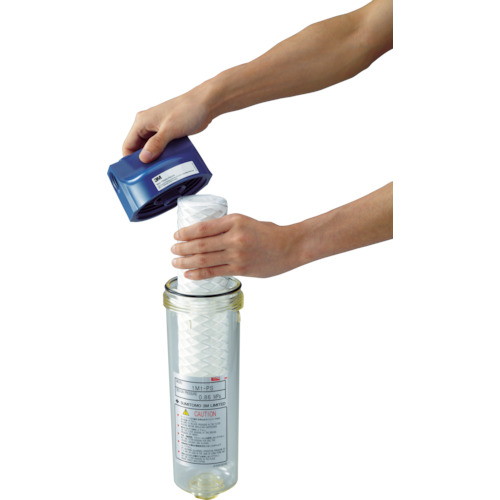メーカー：スリーエムジャパン【商品特徴】●密度勾配を持ち、微粒子を効率良く捕捉します。●ポリプロピレン製の糸巻きタイプのフィルターカートリッジです。【用途】●冷却水、洗浄用水、工業用水のろ過。●メッキ液、酸、アルカリ水溶液のろ過。【仕様】●...