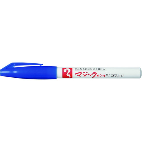 【商品スペック】特長●線幅0.7mmの極細タイプです。●携帯性に優れたクリップ付きです。●使いきりタイプです。●アルコール系インキ使用です。用途●事務用、宛名書きに。仕様●インク色：青●タイプ：キャップ式●文字サイズ：極細字●筆記線幅(mm...