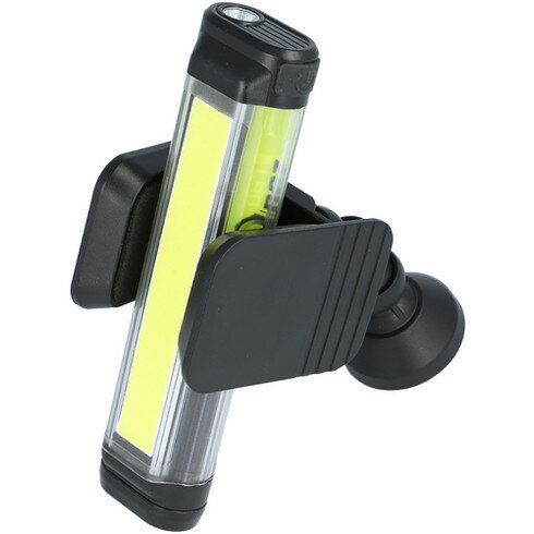 【商品スペック】特長●汎用性のマグネットクランプになります。●ハンディライトからワークライトまで使用可能(※対応径16mm〜40mmまで)です。用途●ハンディライトを固定して使いたい時に。仕様●品名：汎用性マグネットクランプ01MA●色：黒...