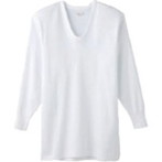 【商品スペック】特長●耐久性に優れ、洗濯を重ねても自然なやわらかさが持続します。用途仕様●色：ホワイト●サイズ：L●身長(cm)：175〜185●胸囲(cm)：96〜104仕様2●快適設計材質／仕上●綿100％セット内容／付属品注意【代引き...