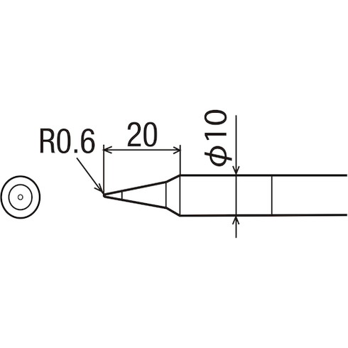 【商品スペック】特長用途仕様●こて先幅(mm)：R0.6仕様2●グット　替こて先B型PX4用材質／仕上セット内容／付属品注意【代引きについて】こちらの商品は、代引きでの出荷は受け付けておりません。【送料について】北海道、沖縄、離島は送料を頂...